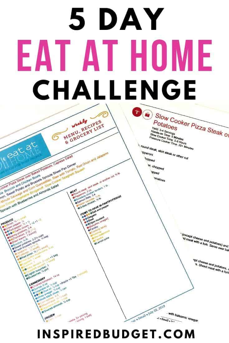 How To Save Money By Eating At Home - Inspired Budget