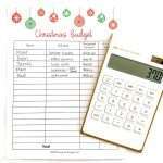 5 Steps To Budget For Christmas [Free Budget Template Included ...